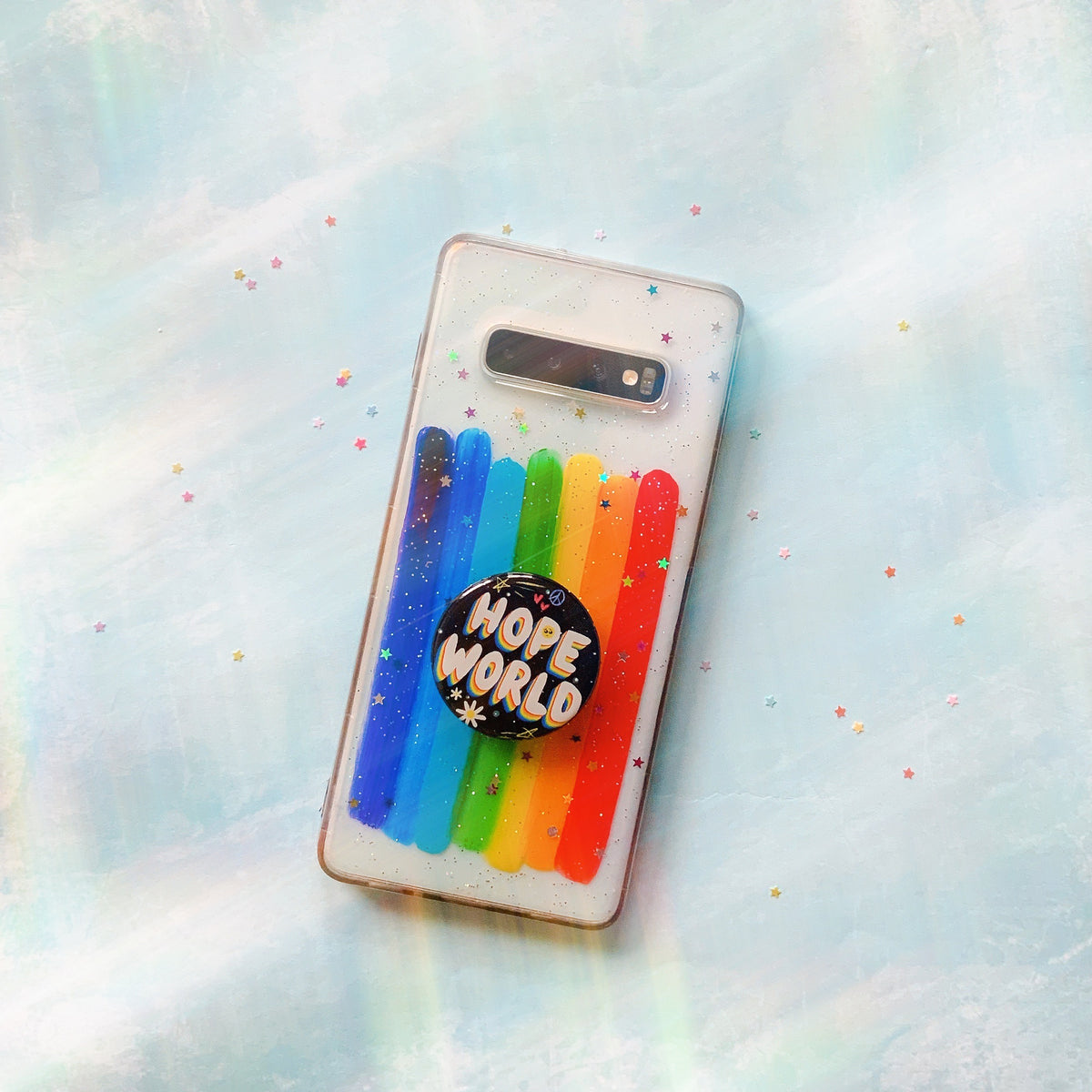 HOPE WORLD epoxy phone grip – behindcloudnine